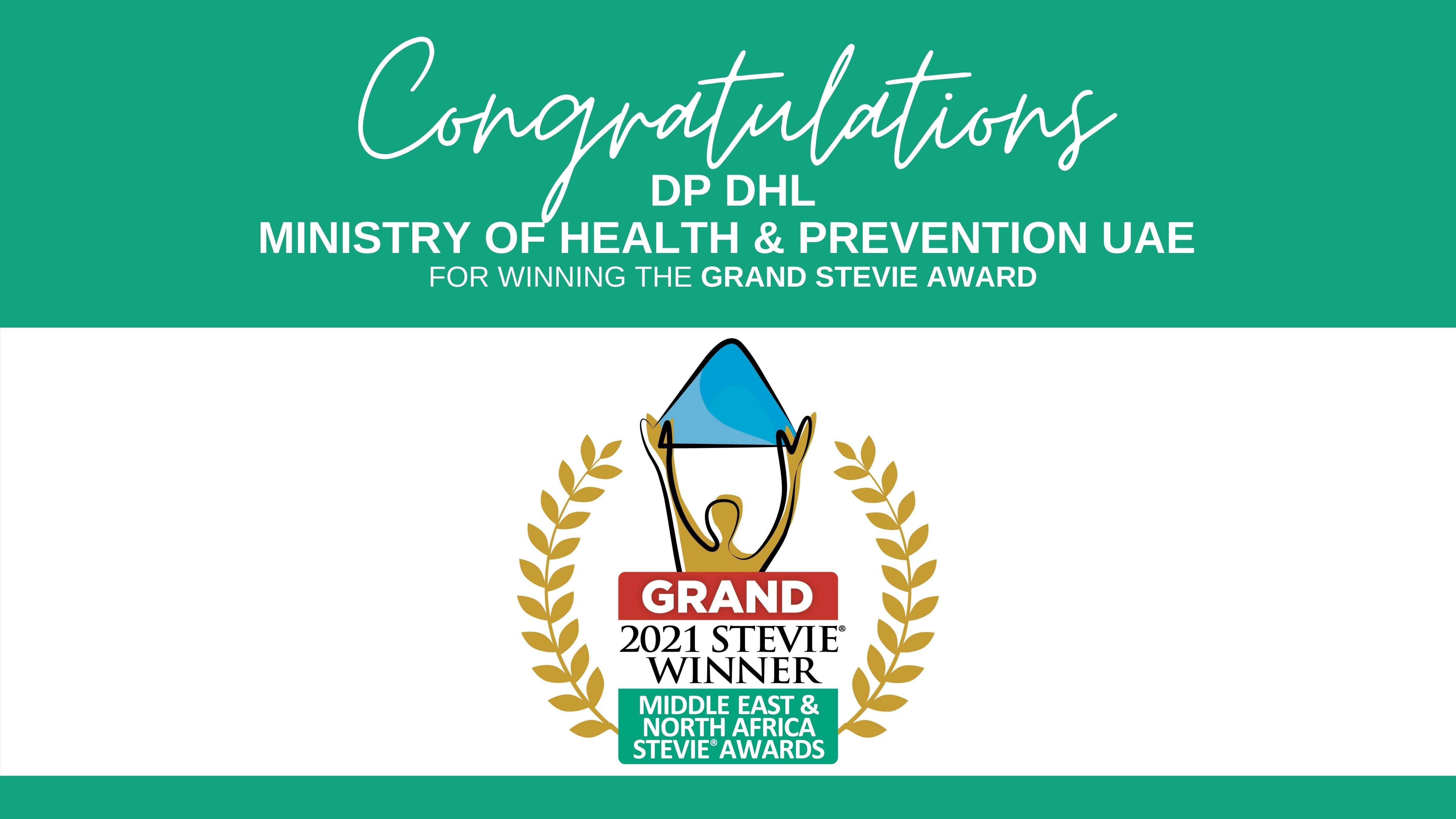 Grand Stevie® Award Winners Announced in the 2021 Middle East & North Africa Stevie Awards